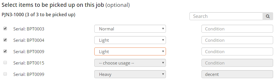End a Rental – ServiceCore