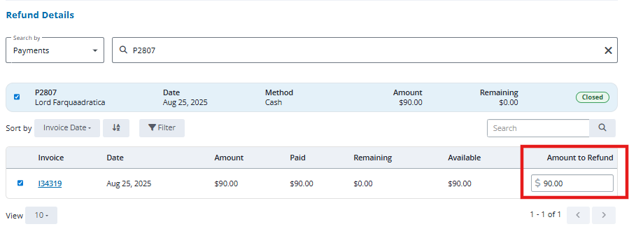 Refund Scenarios and Examples – ServiceCore