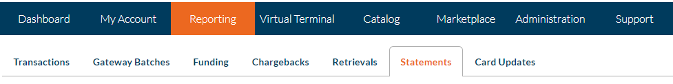 Manage Users, Reports, and Statements in CardPointe – ServiceCore