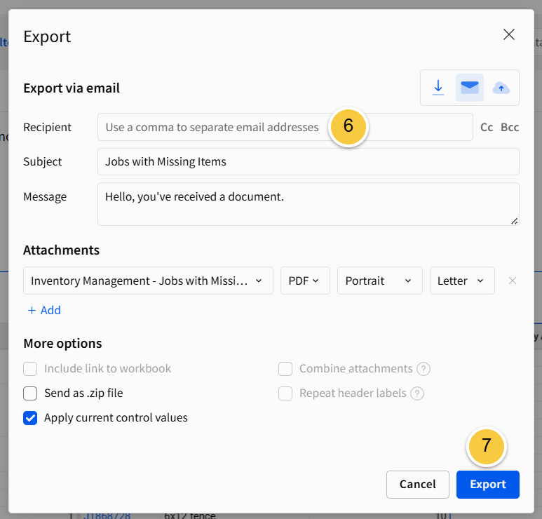 Inventory Management Report Overview – ServiceCore