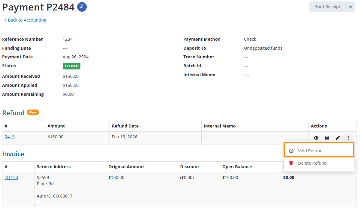 Refunds Overview and FAQs – ServiceCore