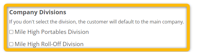 Add a Customer – ServiceCore